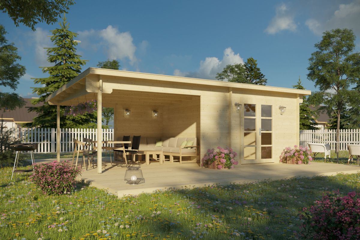 Uhlen 12 m² anneks med 16 m²terrasse - Byggmere.no